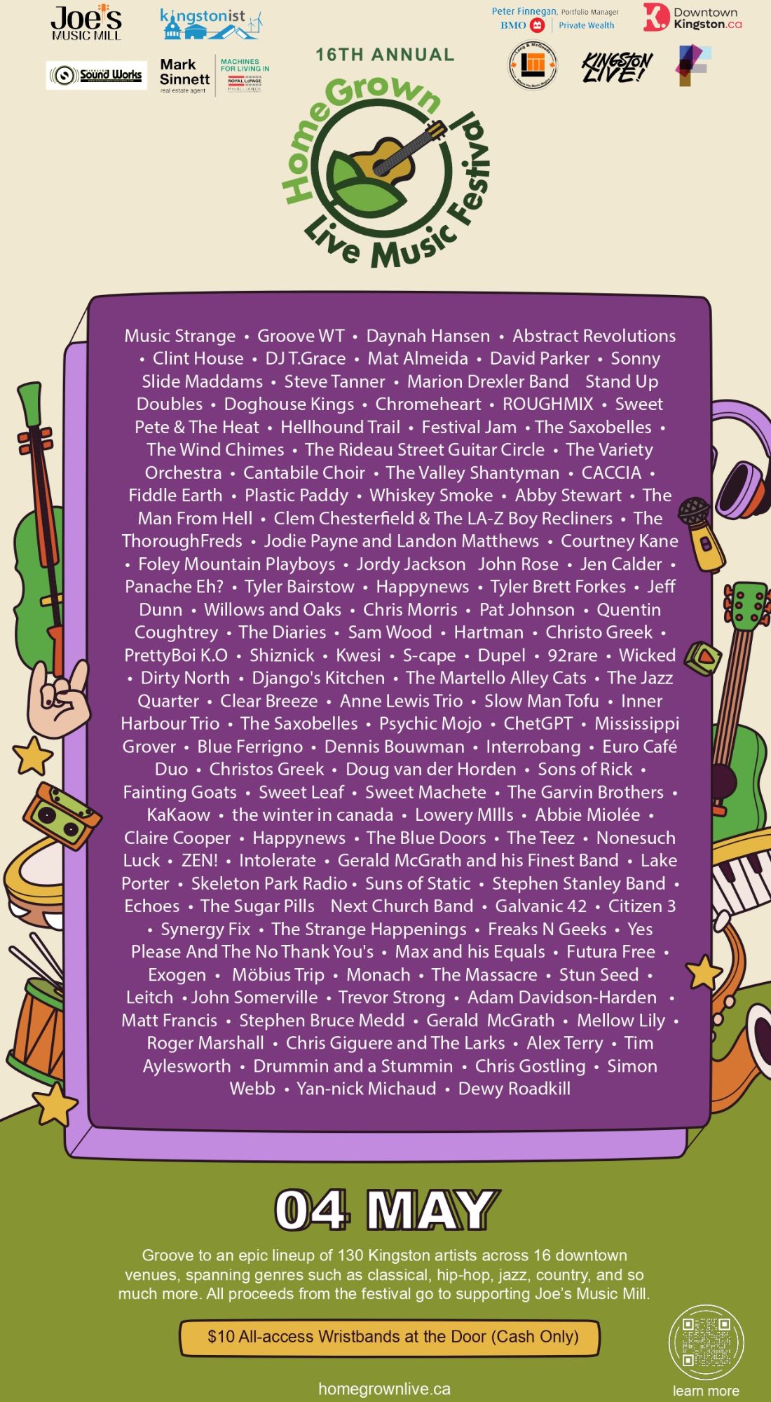 Over 130 bands in one day!